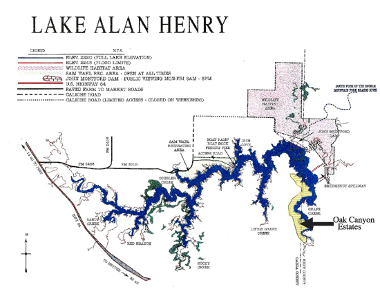 Lake Alan Henry Properties